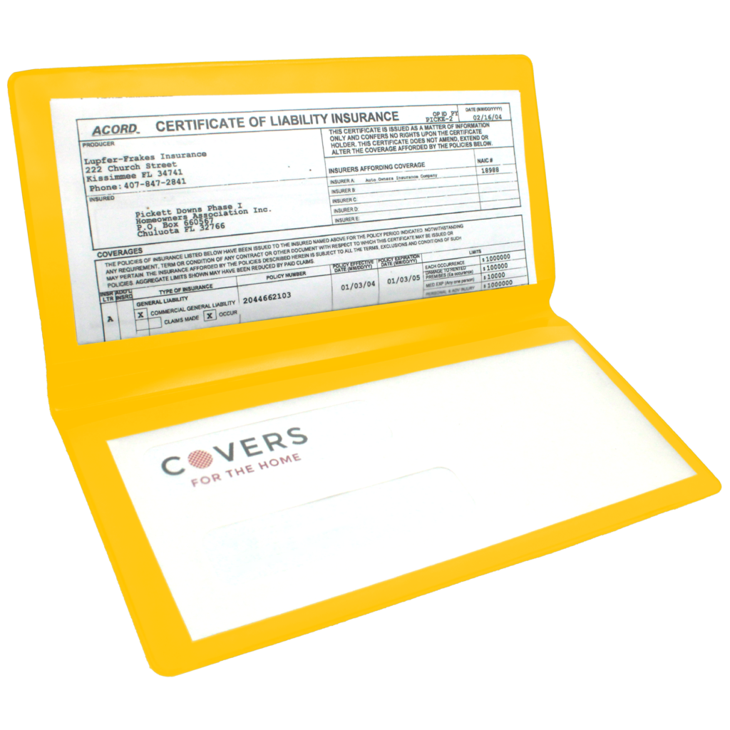 Bi-Fold Valuable Document Holder – Lamco Laminetline Advertising 2026 ...